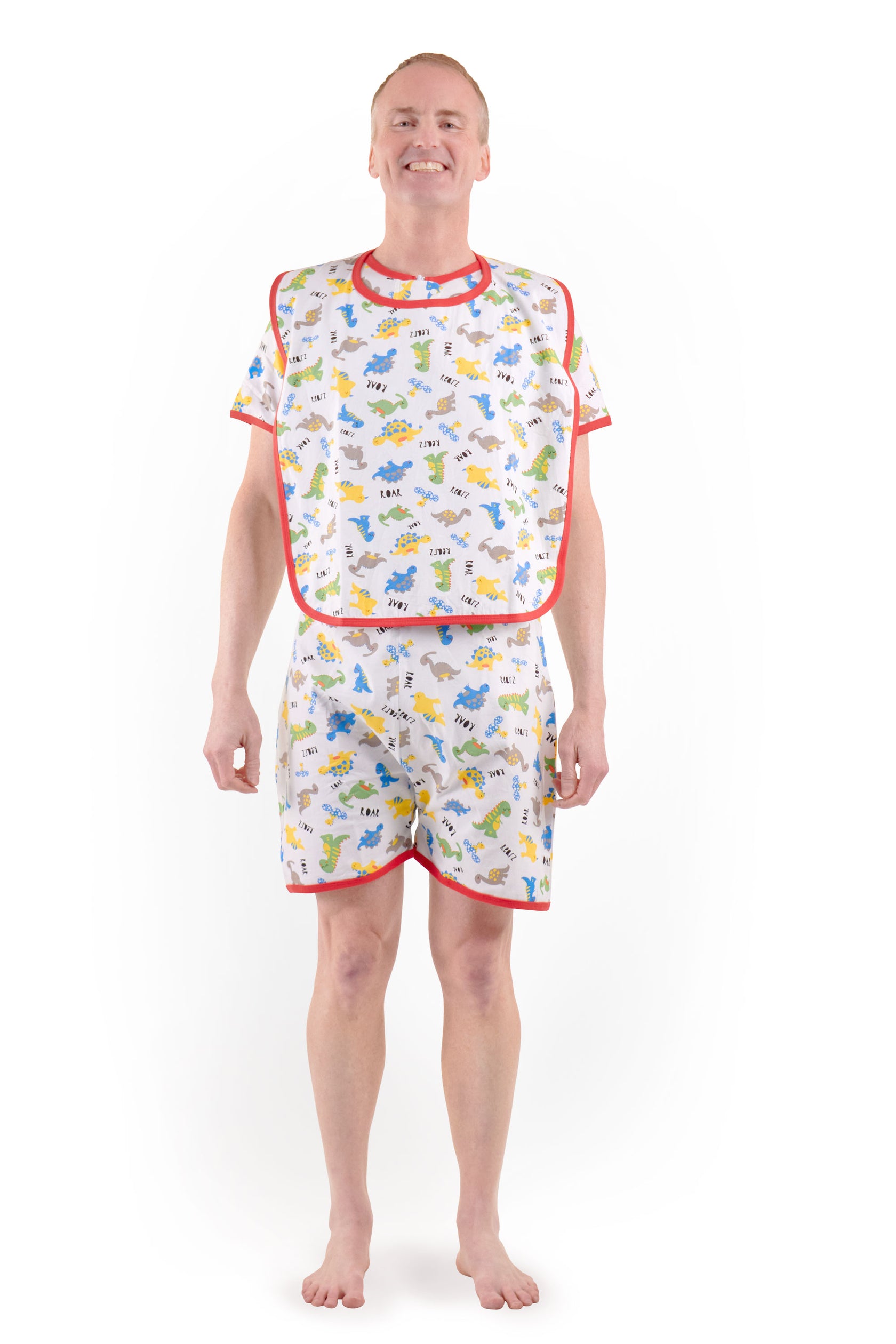 Rearz - Adult Bib - Dinosaur – Diapersharks.com