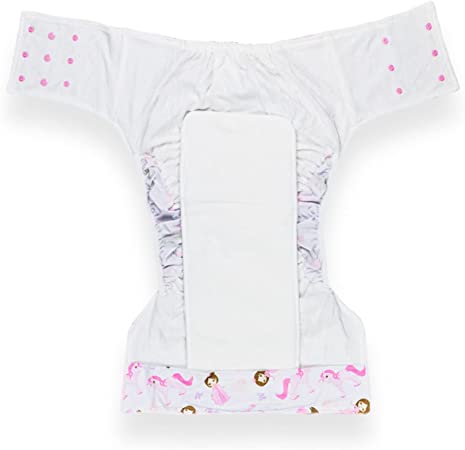 Rearz - Adult Pocket Diaper - Princess Pink – Diapersharks.com
